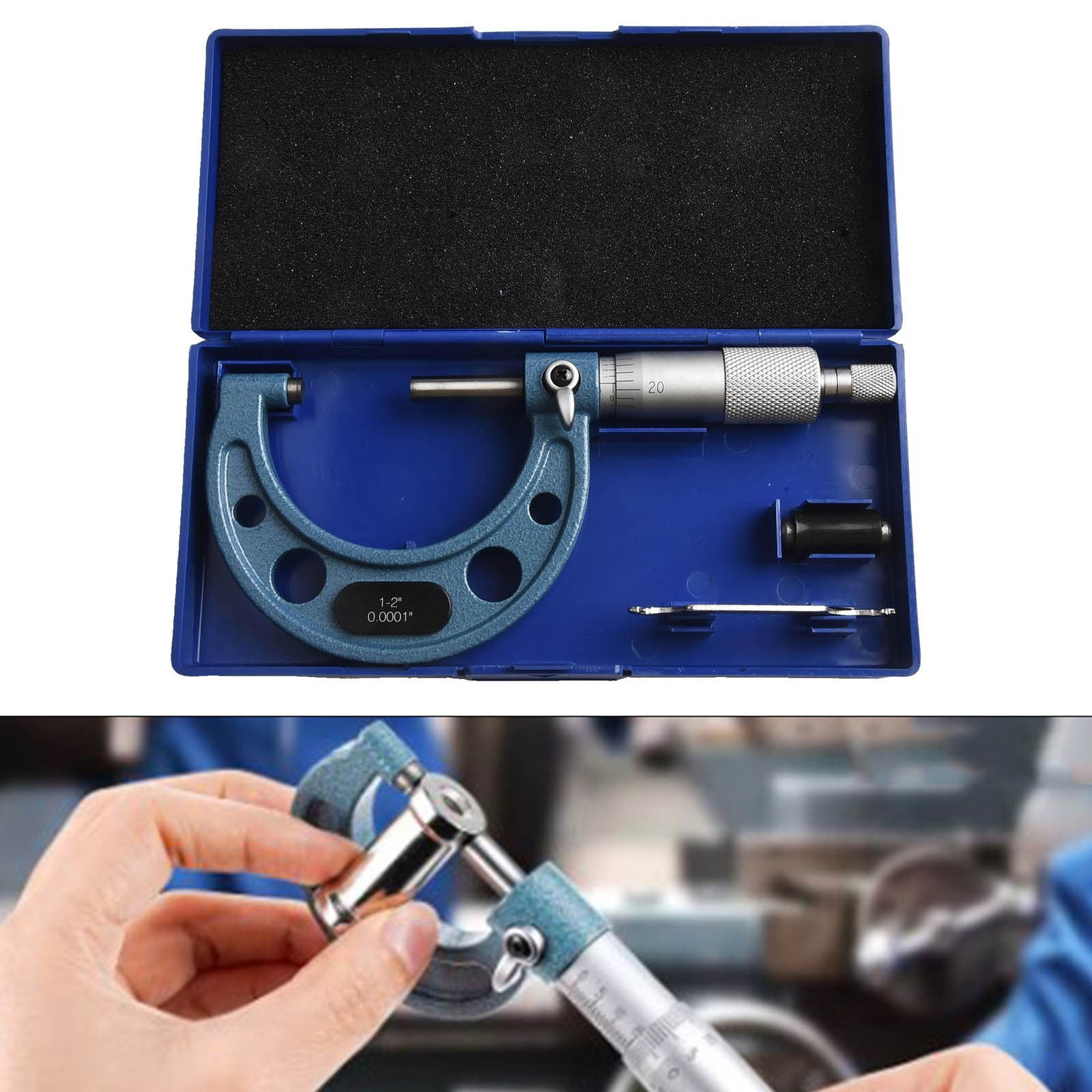 Micrometer Outside Diameter Measurement Tool 0-1In 1-2In 2-3In 3-4In 4 ...