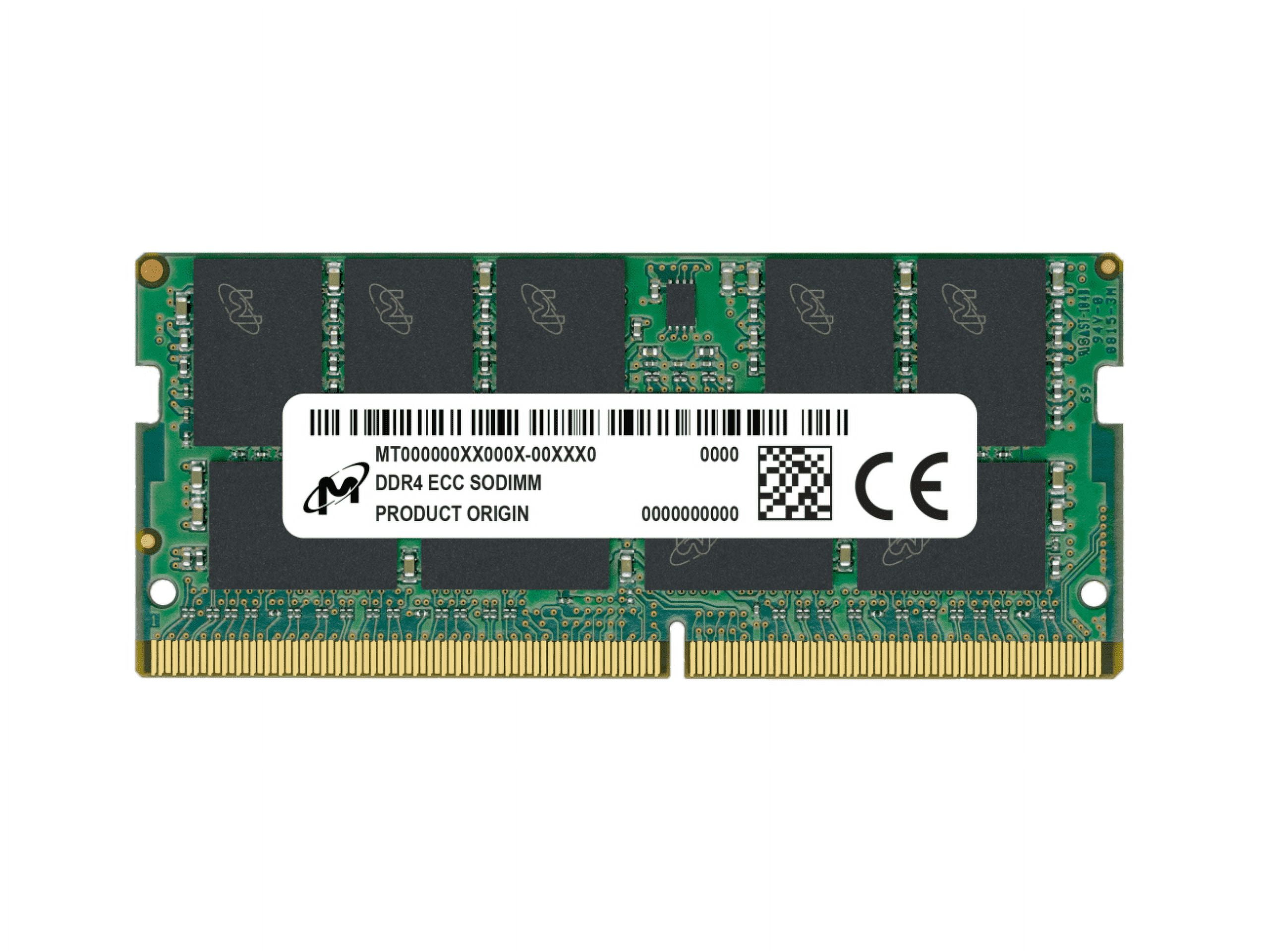 Micron 32GB DDR4 3200 260-Pin ECC SODIMM Memory - Walmart Business Supplies