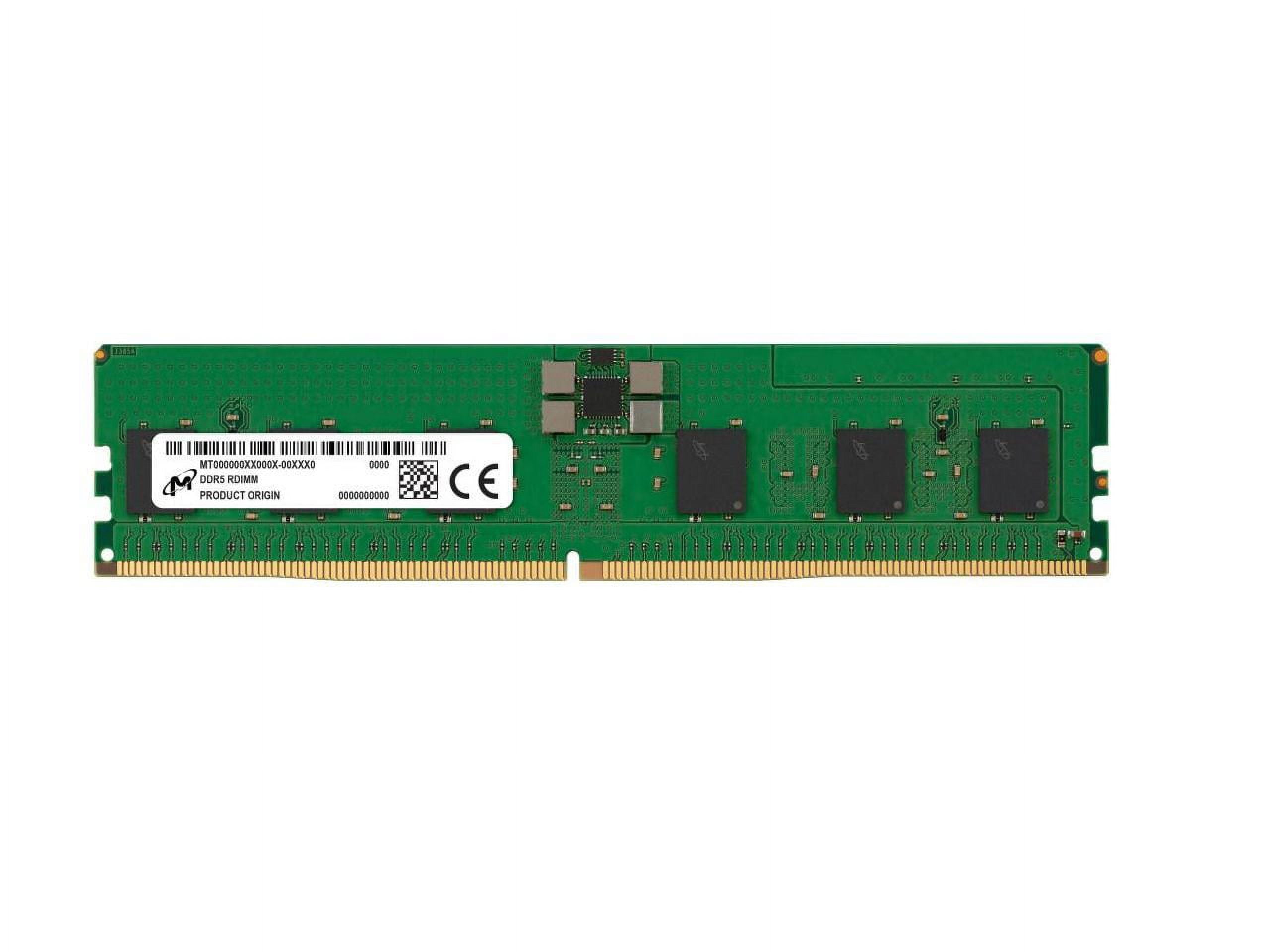 Micron 48GB DDR5-5600 PC5-44800 CL46 ECC Model RAM Stick for Desktop ...