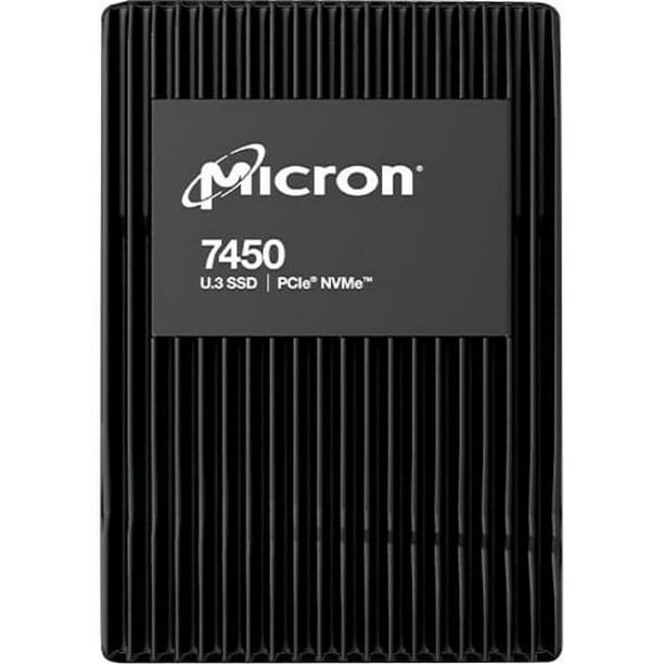 Micron 7450 Max Solid State Drive - Mixed Use - 6400 GB - U.3 PCIe 4.0 ...