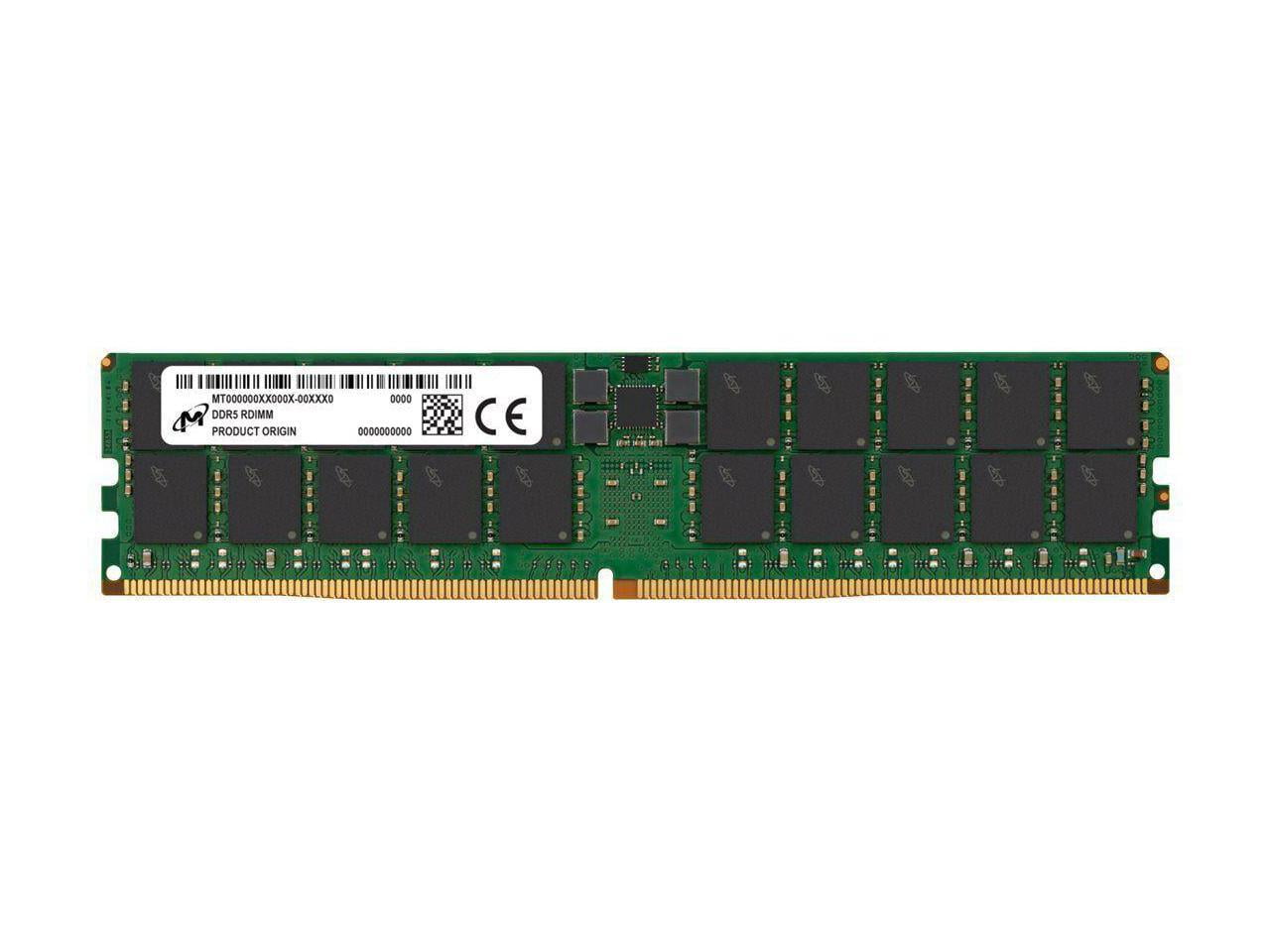 Micron 96GB DDR5 SDRAM Memory Module - For Server, Workstation - 96 GB ...