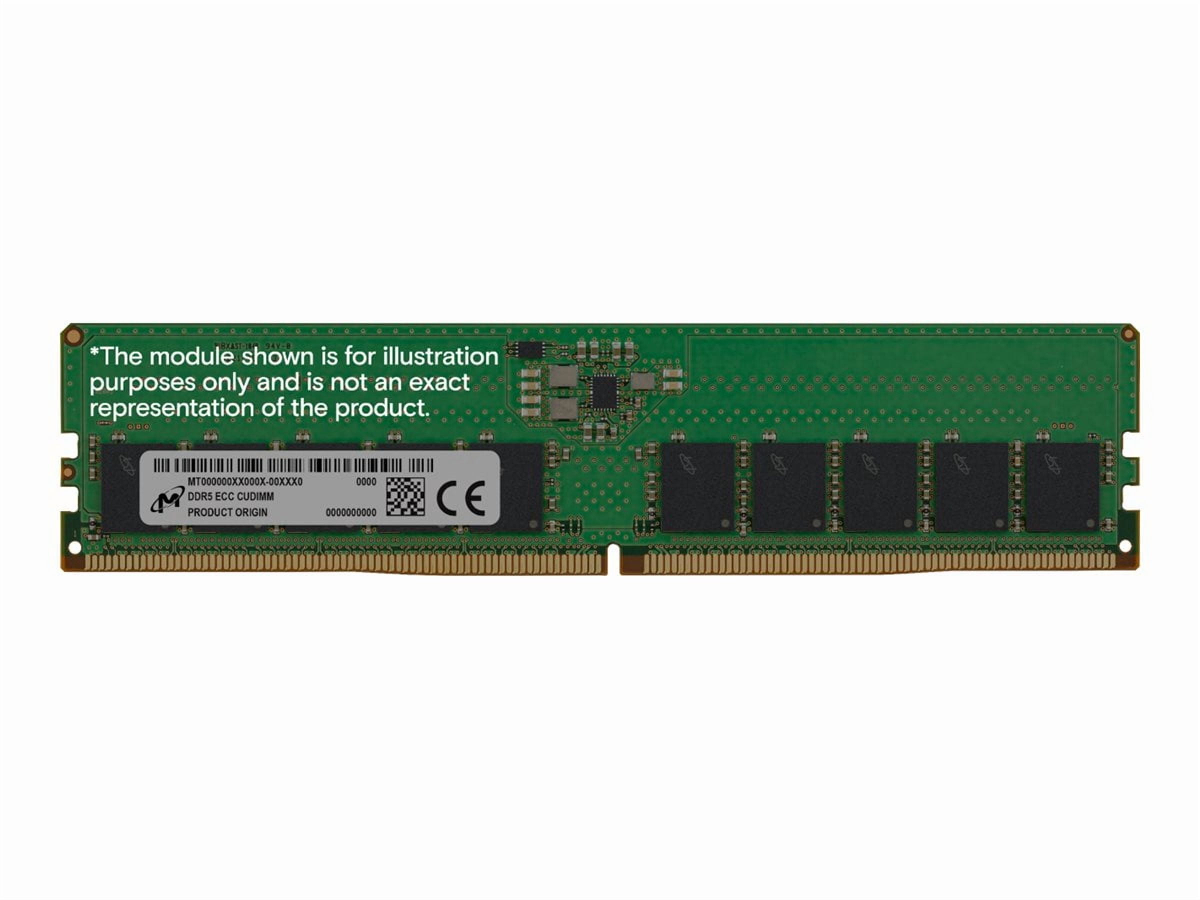 Micron MTC10C1084S1BC64BD1R 16GB DDR5-6400 ECC UDIMM - Walmart.com