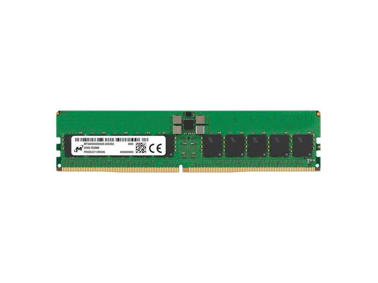 Micron RAM Module - 32 GB - DDR5-5600/PC5-44800 DDR5 SDRAM - 5600 MHz ...