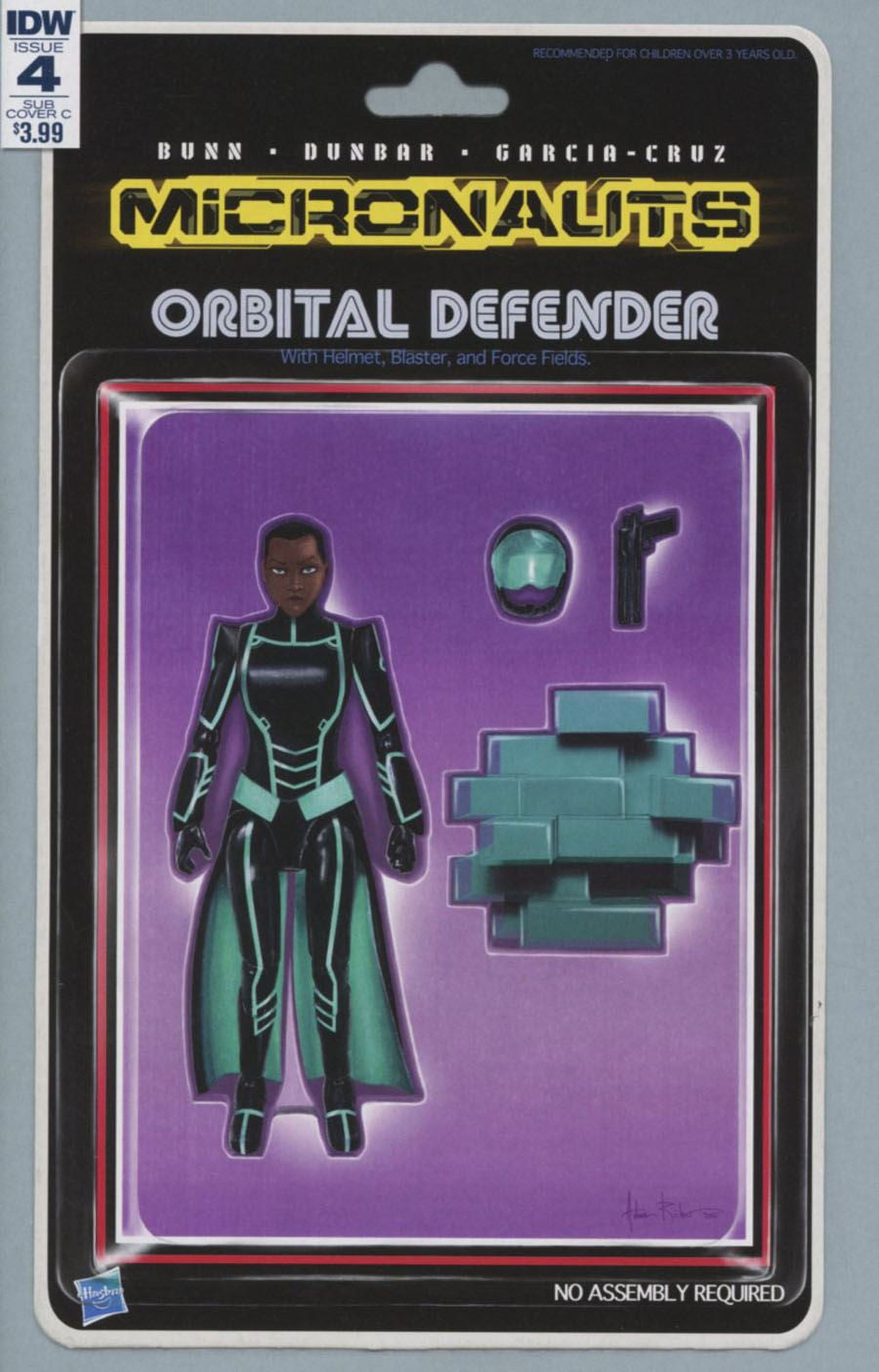 Micronauts #4 Fake Action Fig Var (Fake Action Fig Var) Idw Publishing ...