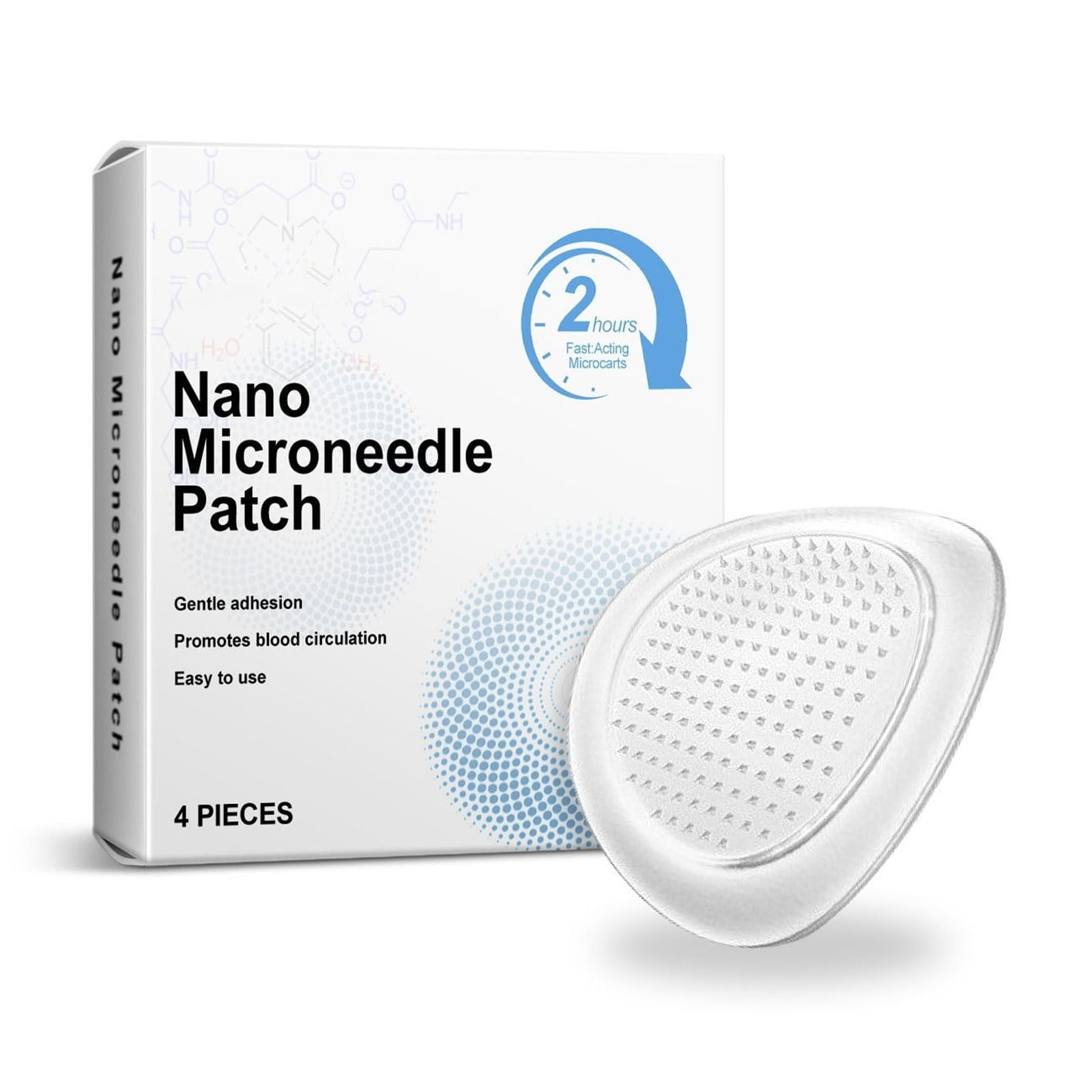 Microneedle Patch Natural For Microneedle Waist Patch Body Shaping ...