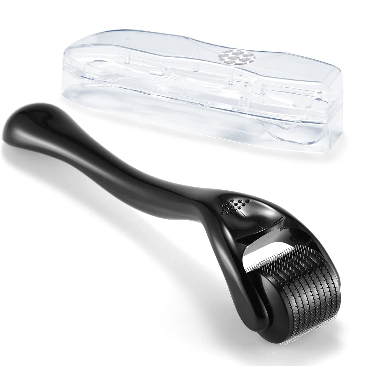 Microneedle Roller for Face Body Beard Hair Growth, 540 Titanium ...