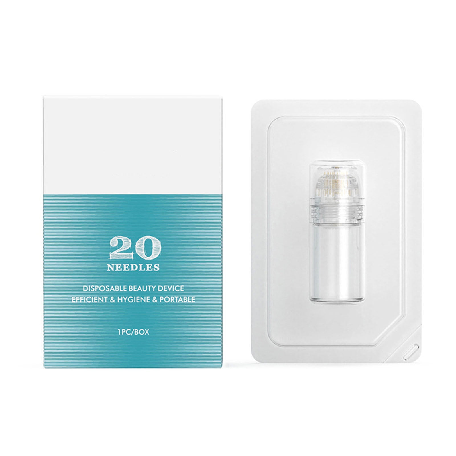 Microneedling Roller Face & Lip Booster Set with Hyaluronic Acid - 0 ...