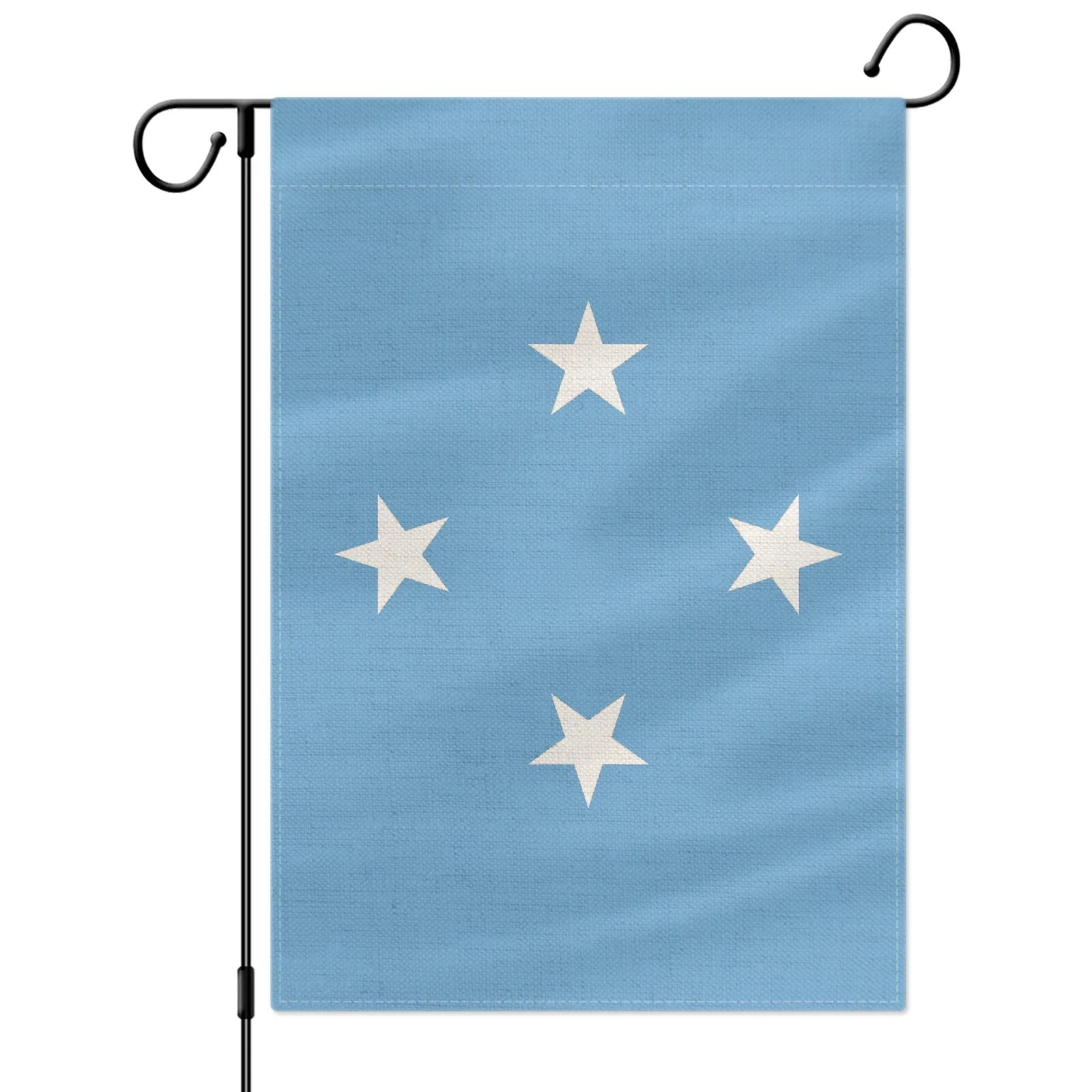 Micronesia Garden Flag Micronesian National Flag 12x18 inch Double ...