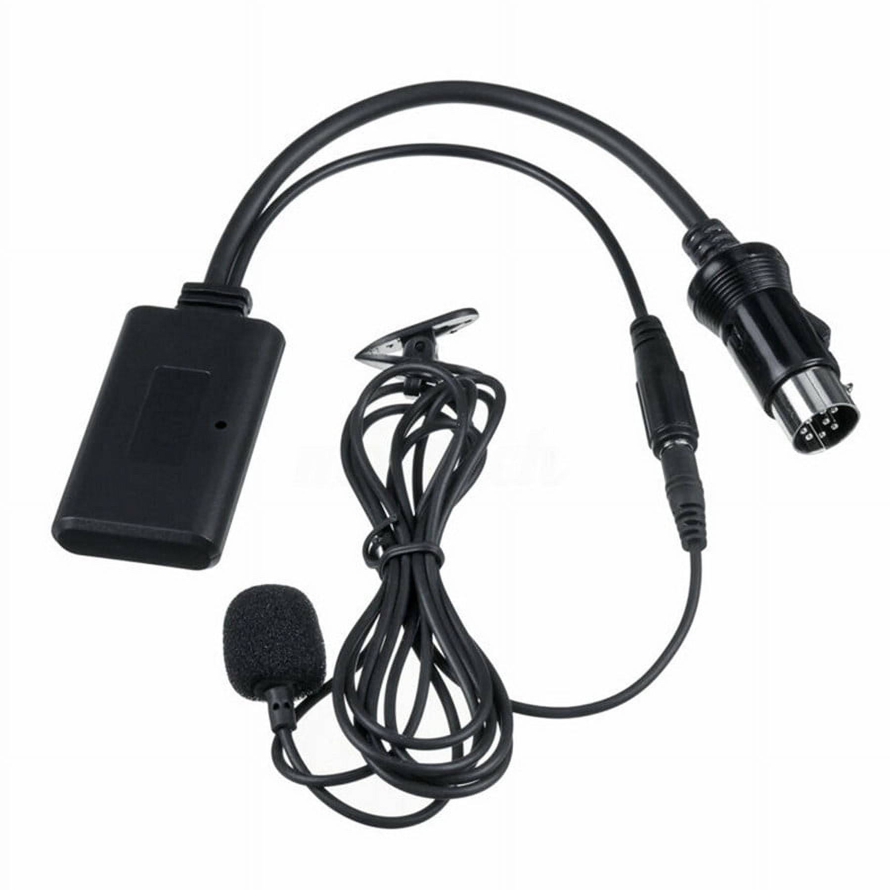 Microphone+8 Pin Audio Bluetooth Wireless Cable Adapter AUX For Alpine ...