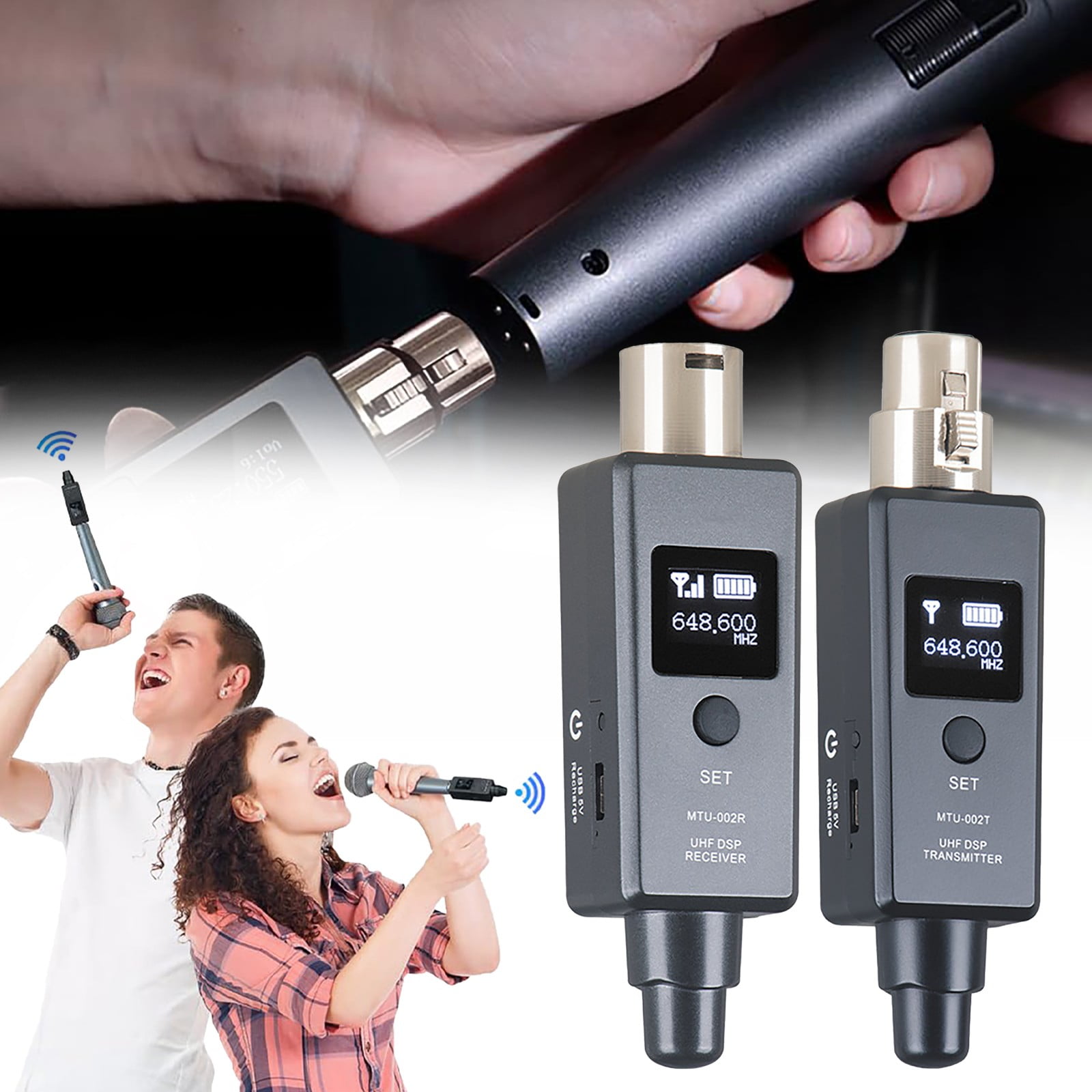 Microphone And Receiver For Dynamic Microphone Audio Mixer Microphone ...