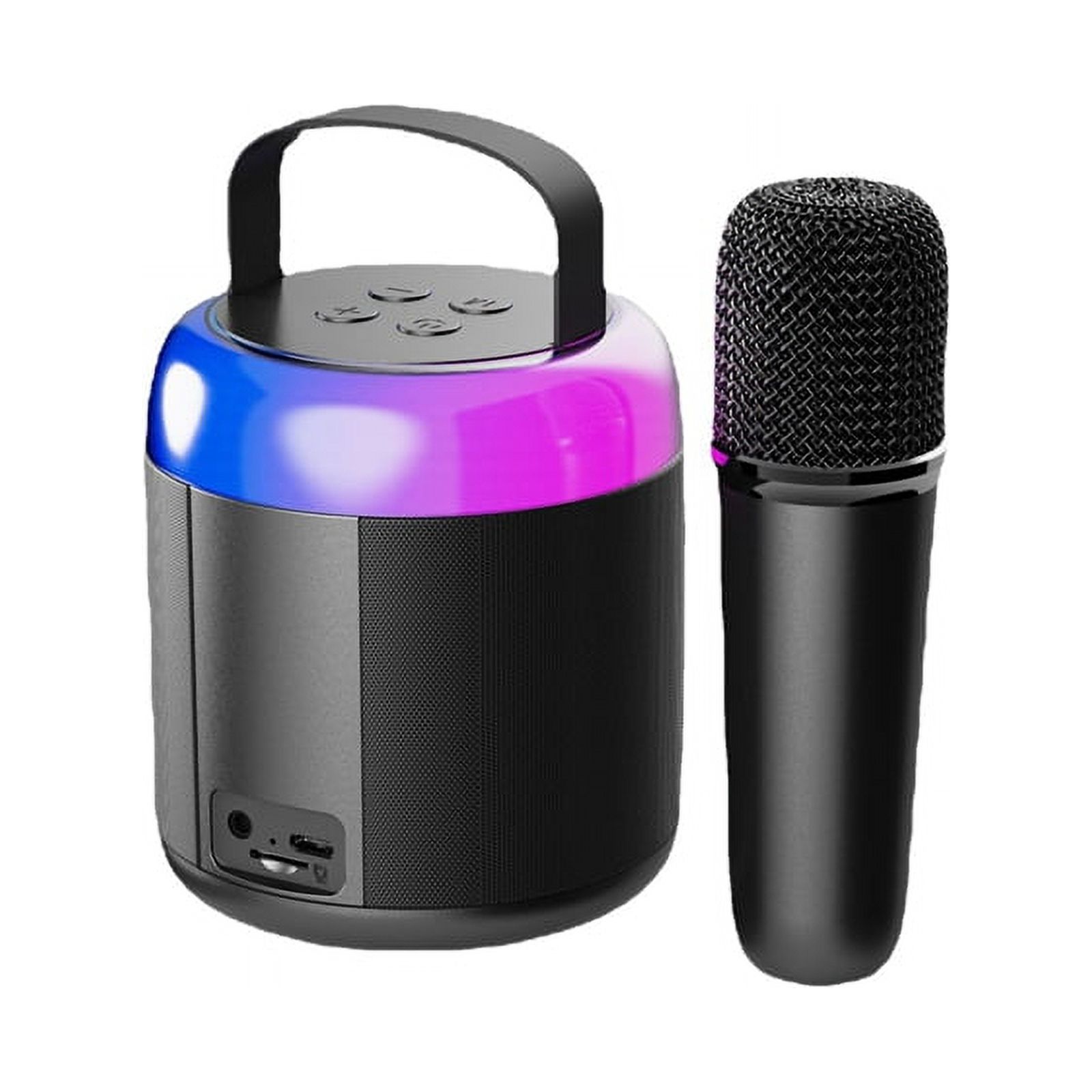 Microphone Bluetooth Speaker National Singing Home KTV Portable Outdoor ...