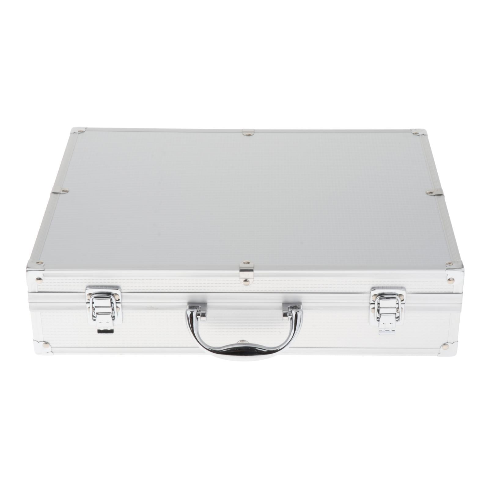 Microphone Case Mic Carrying Case Aluminum Foam Case Shockproof ...