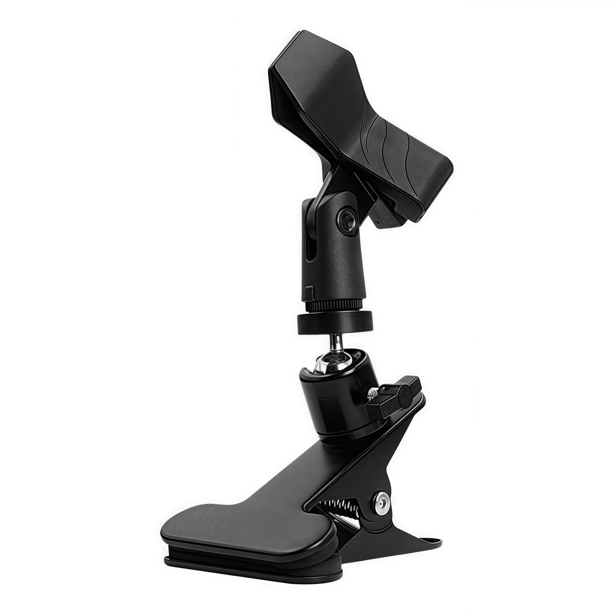 Microphone Clip Adjustable Expansion Clamp for Radio Live Tripod ...