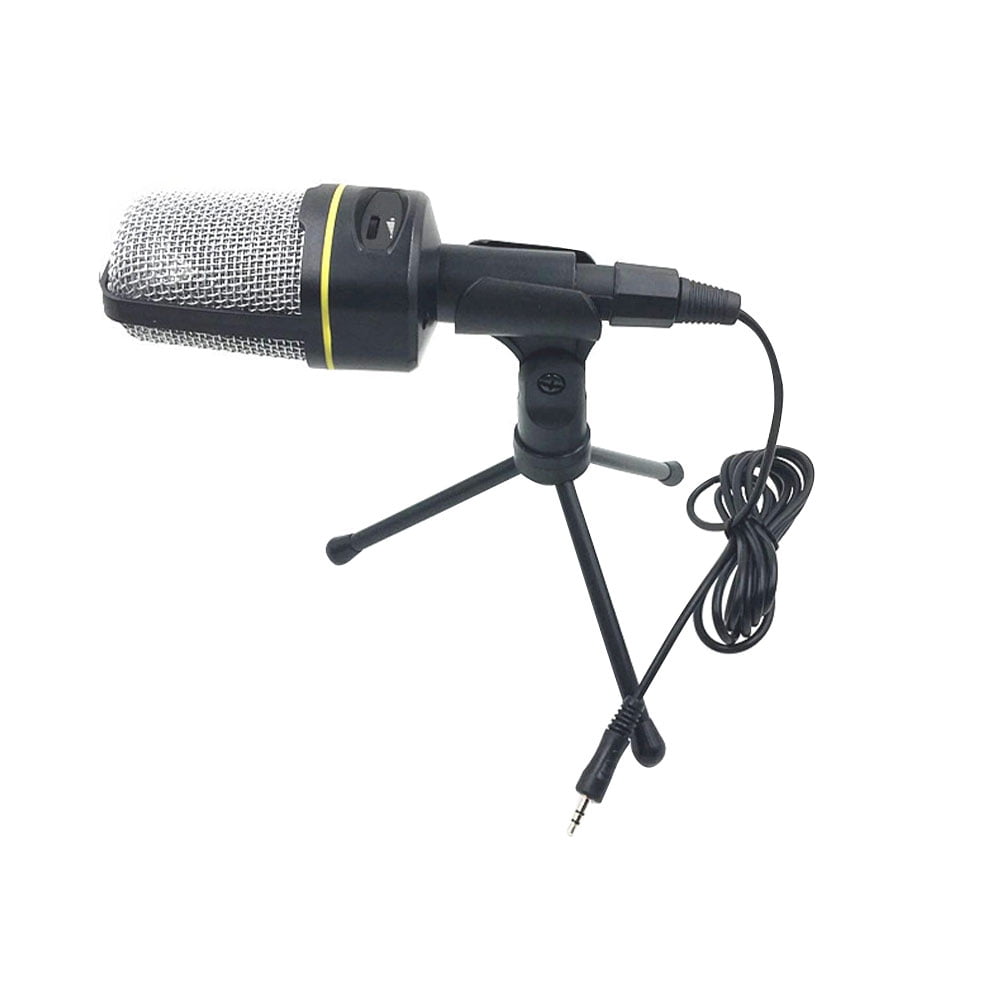 Microphone Computer Condenser for Laptop Metal Singing Microphones ...