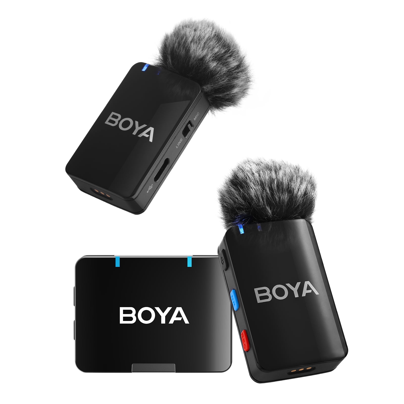 Microphone,Computer Ios Android Clip-on Mic 300m Android Camera ...