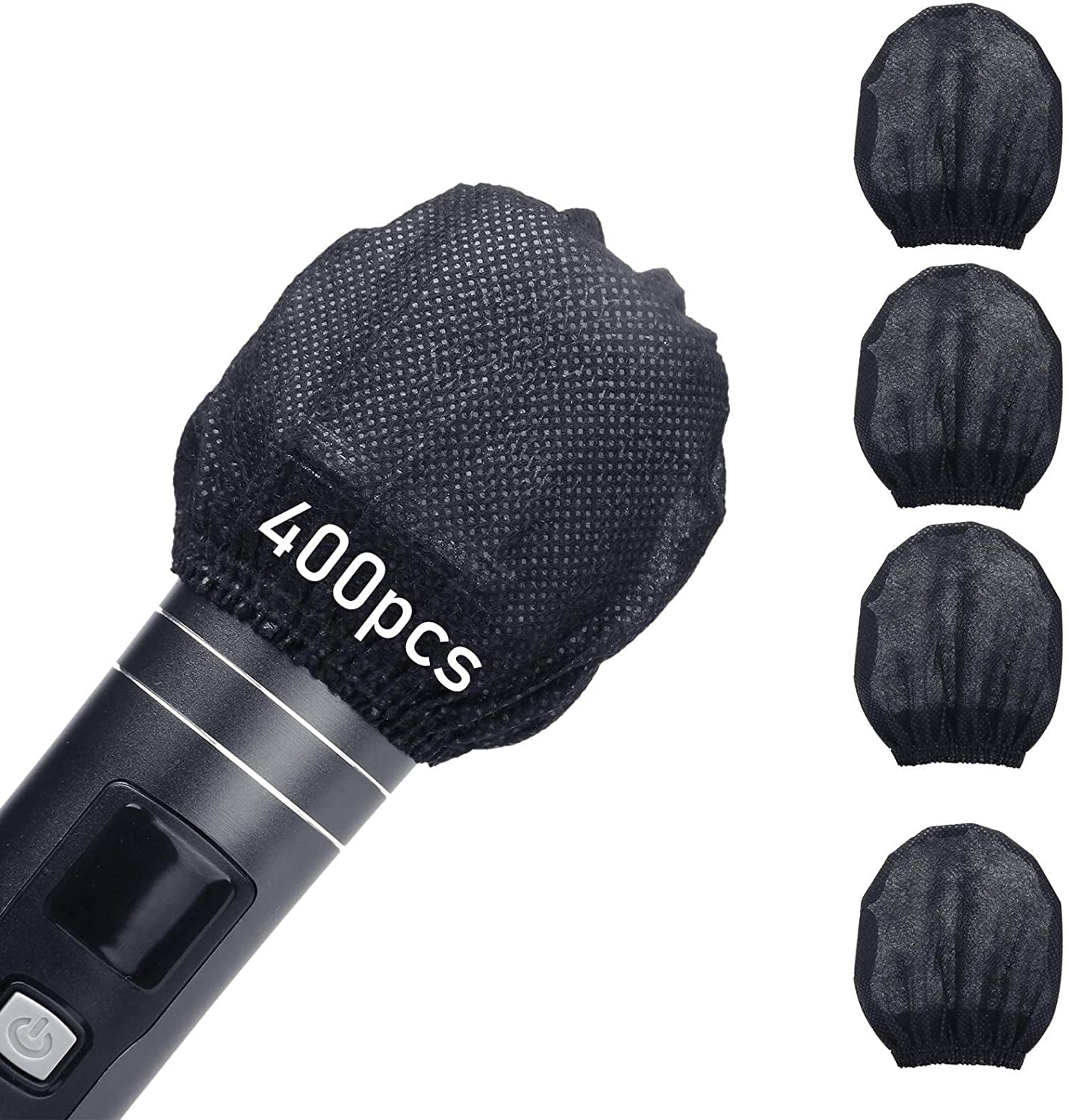 Microphone Cover 400pcs (200 pairs) Microphone Covers Disposable ...