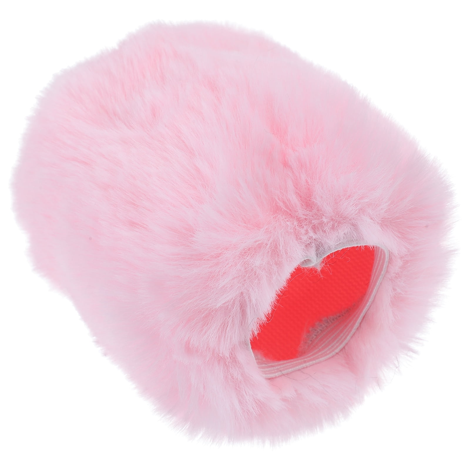 Microphone Cover Hairy Strainer Wind Shade Artificial Plush Windscreen ...