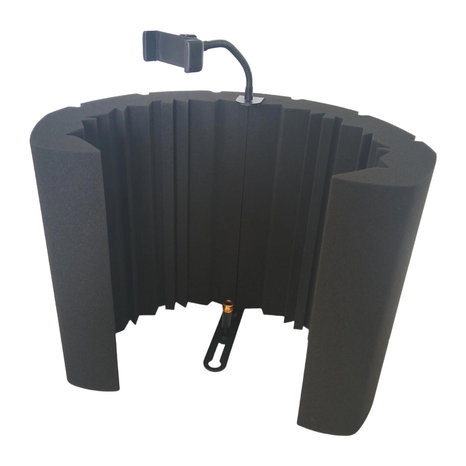 Microphone Foam Panel Foldable Noise Reduction Shield Effective Noise ...