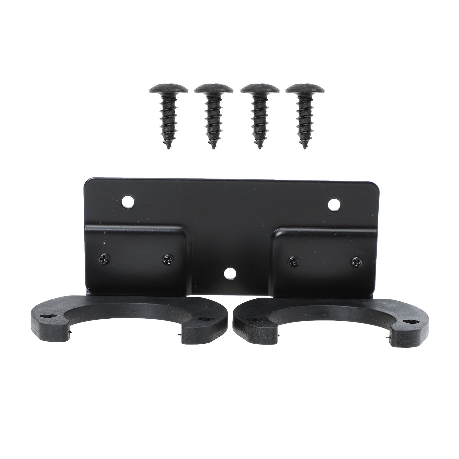 YUNLIGHTS 1 Set Microphone Mount Black Iron Rubber With Double Slots ...