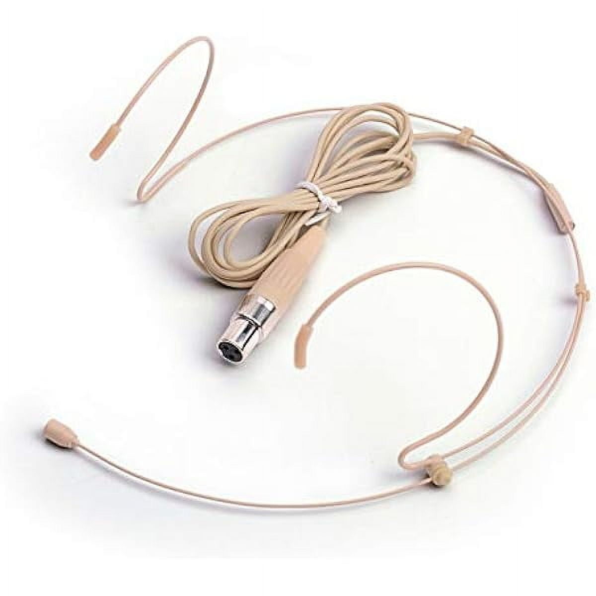 Microphone Headset Discreet Headworn Earset Over Ear Hanging Mic ...