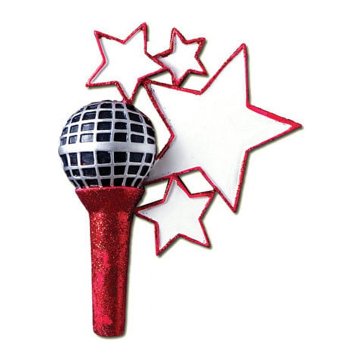 Microphone Instrument Musician Band Music Karaoke Personalized ...