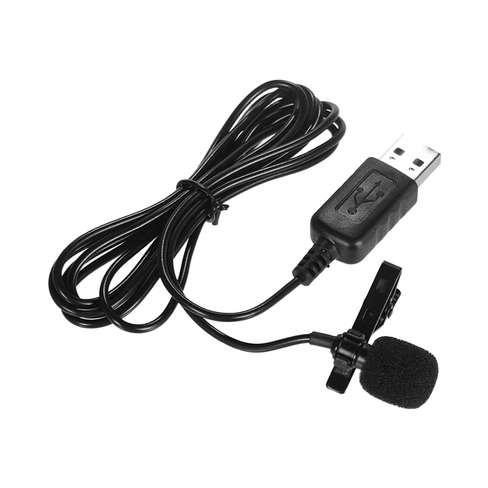 Microphone,Mic With Usb Condenser Mic With Laptop. Lavalier Clip-on ...