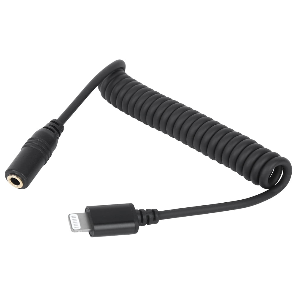 Microphone Phone Spring Adapter Line Audio Connect Cable for IOS System ...