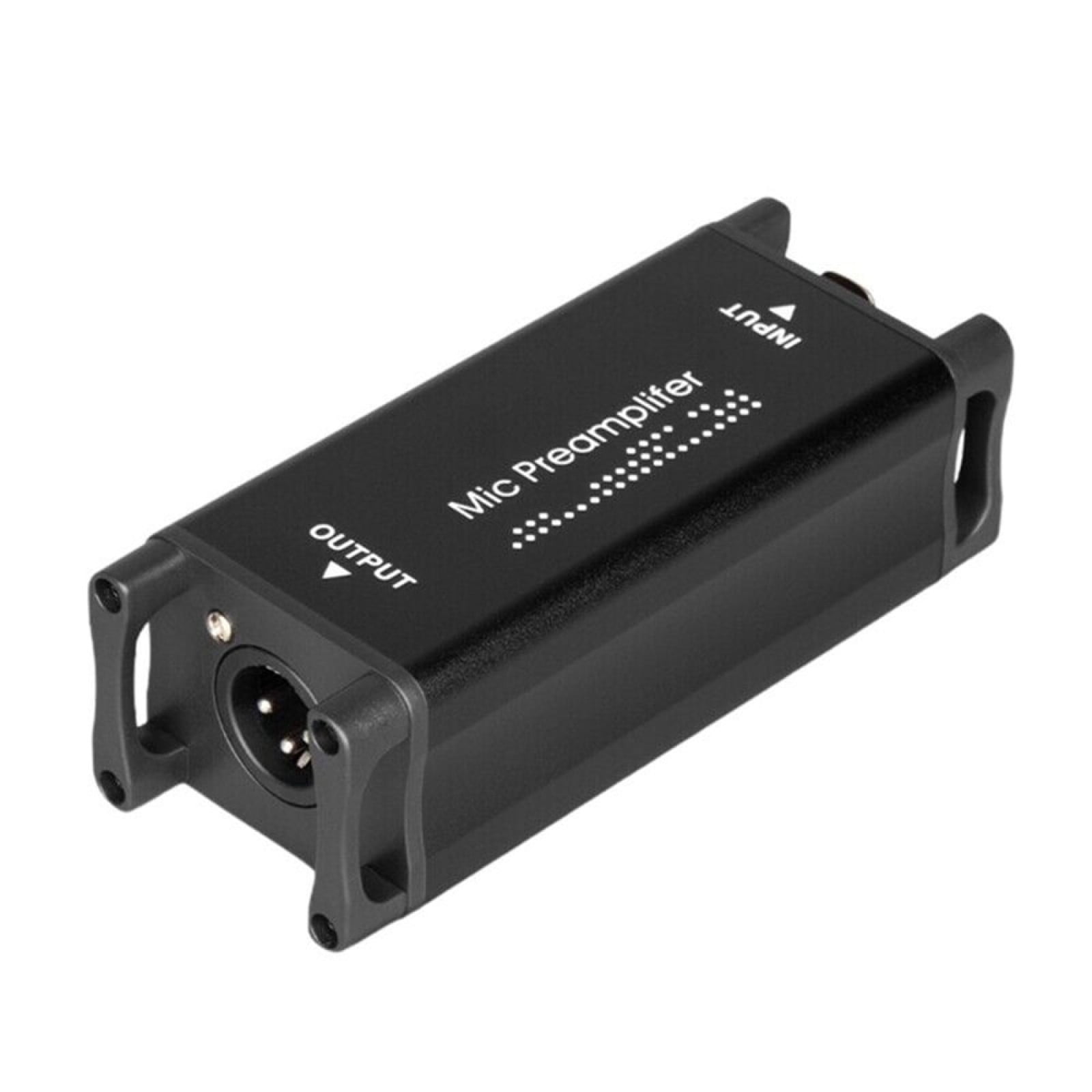 Microphone Preamplifier for Quiet Instrument Sources, 48V Phantom Power ...