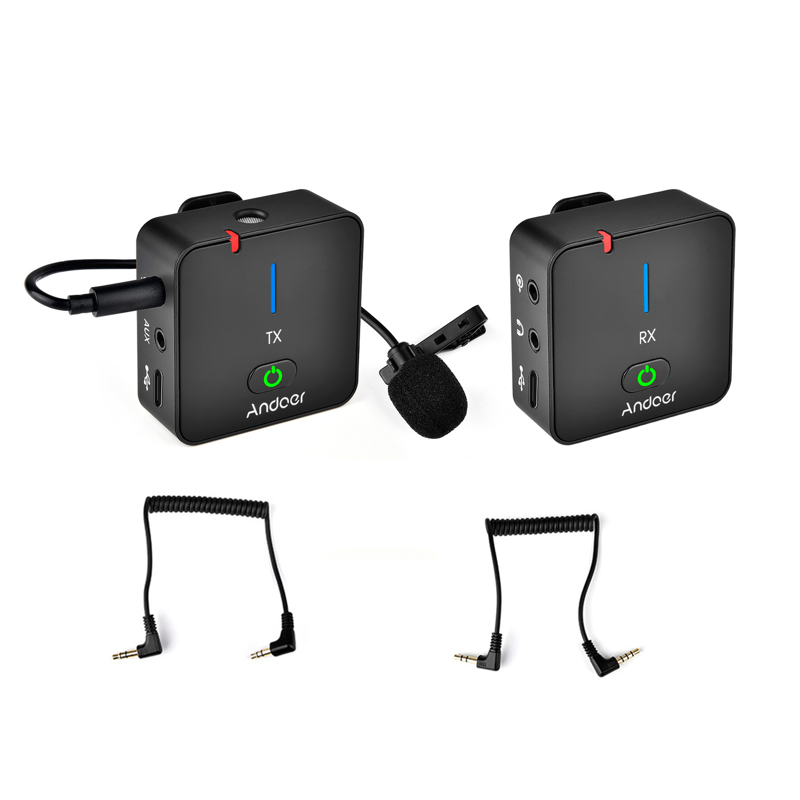 Microphone,Receiver 50m Video Mx5 With Receiver Dslr Camera Usb 3.5mm ...