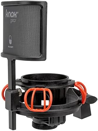 Microphone Shock Mount and Detachable Pop Filter - Fits Audio Technica ...