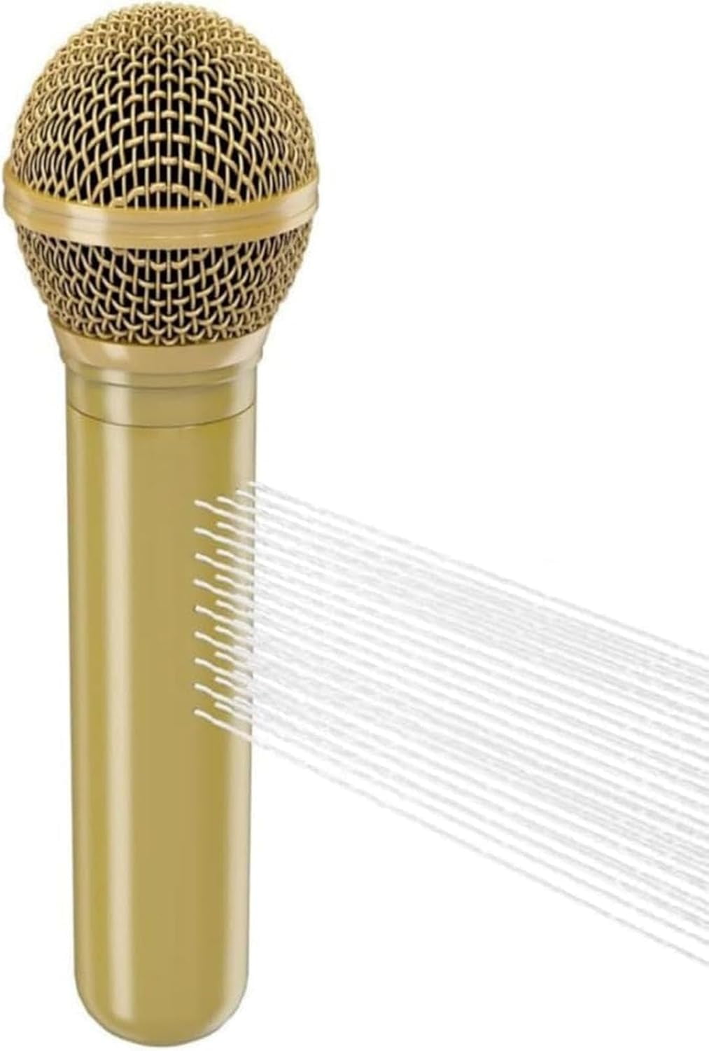 Microphone Shower Head with Handheld, Fun Vintage Microphone Shower ...