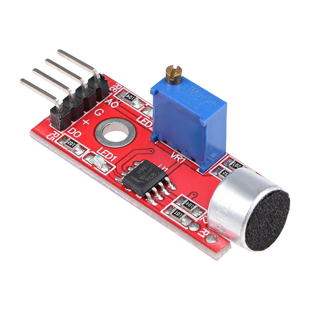 Microphone Sound Sensor Voice Detection Module with Digital and Analog ...