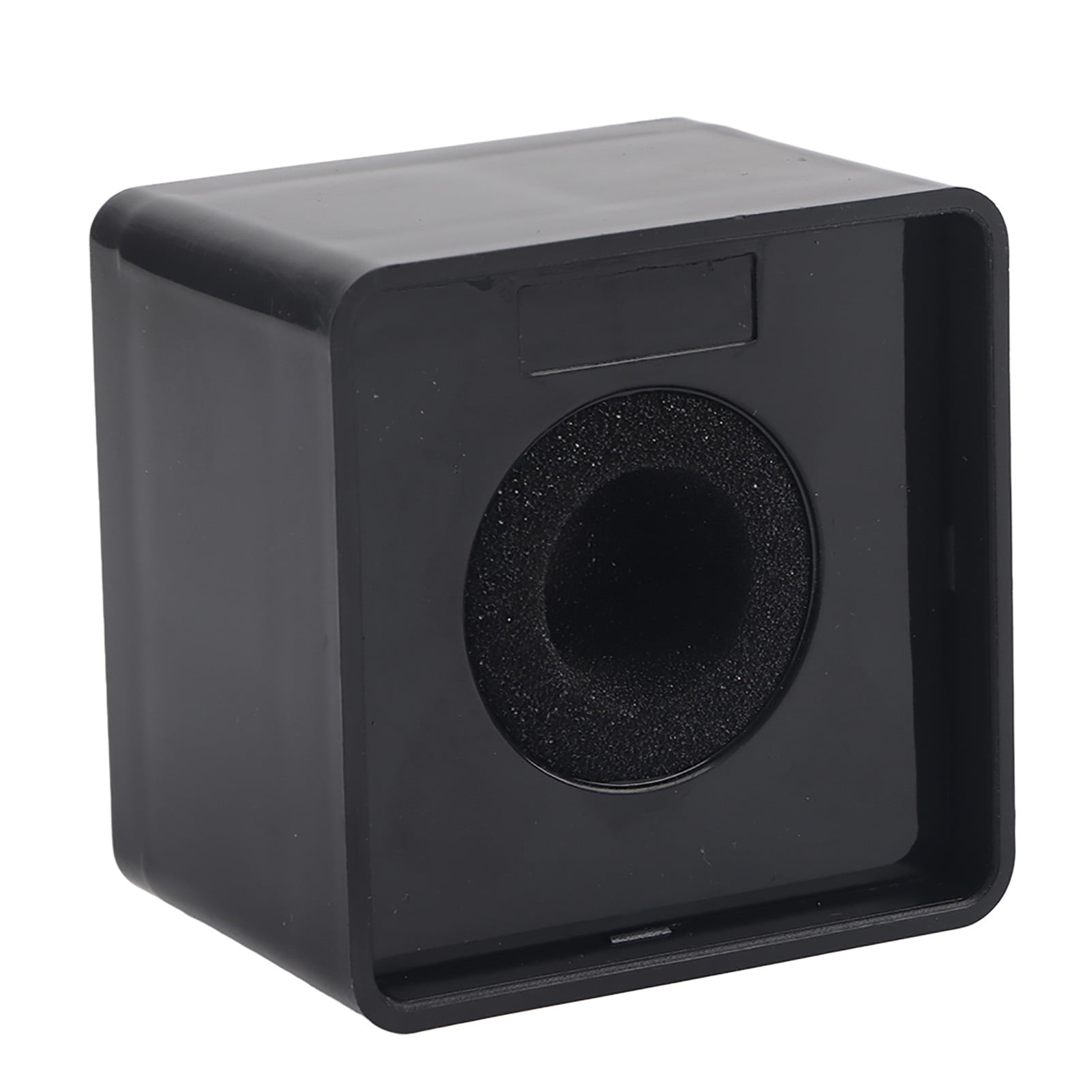 Microphone Square Station Compact Portable Black ABS for Interview ...