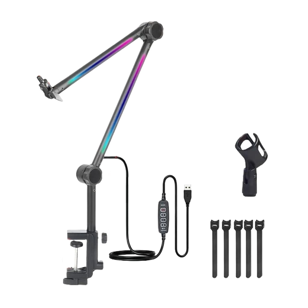 Microphone Stand Boom Arm for Most Mic Easy Installation Boom Arm Multi ...
