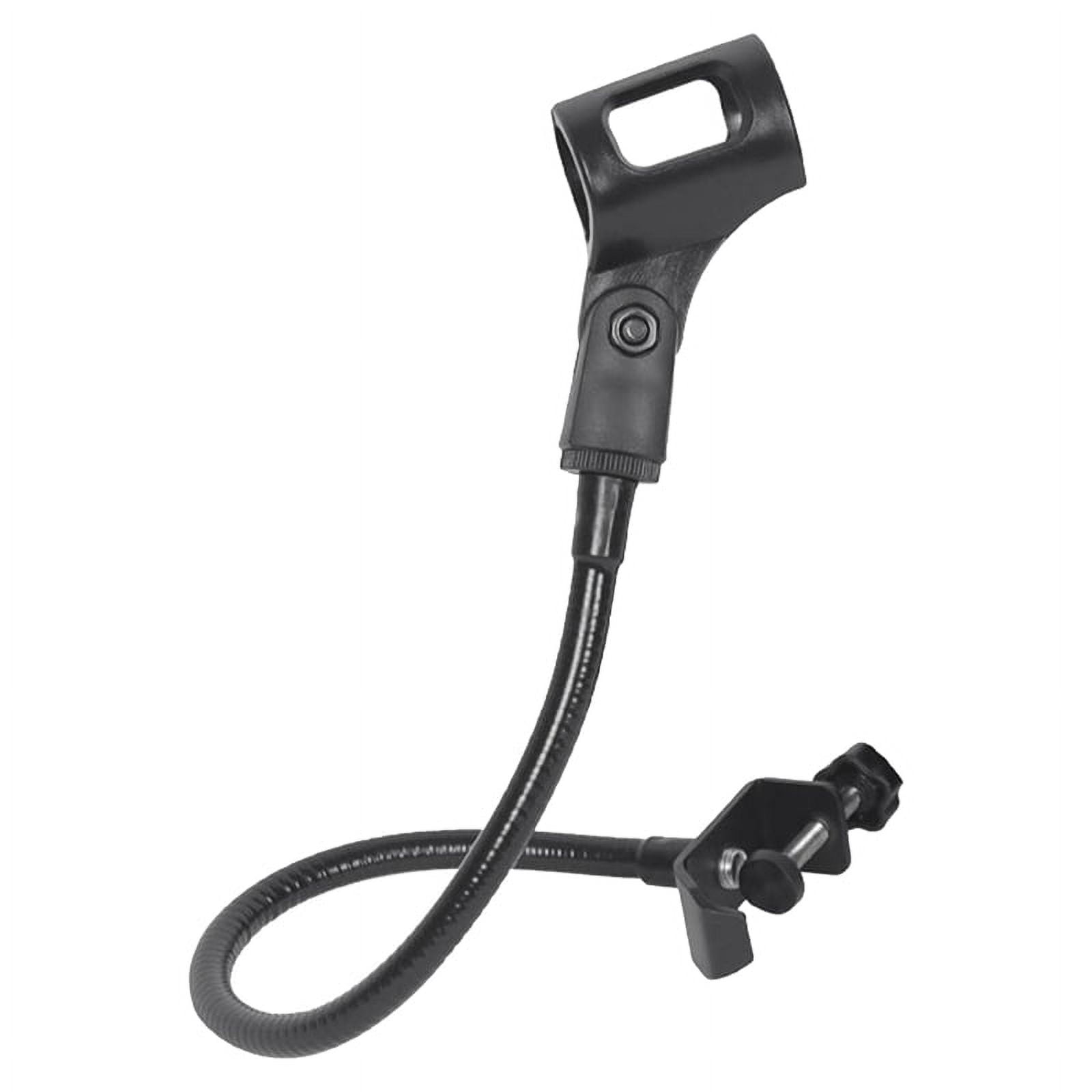 Microphone Stand Flexible Gooseneck Microphone Stand Adjustable Desk ...
