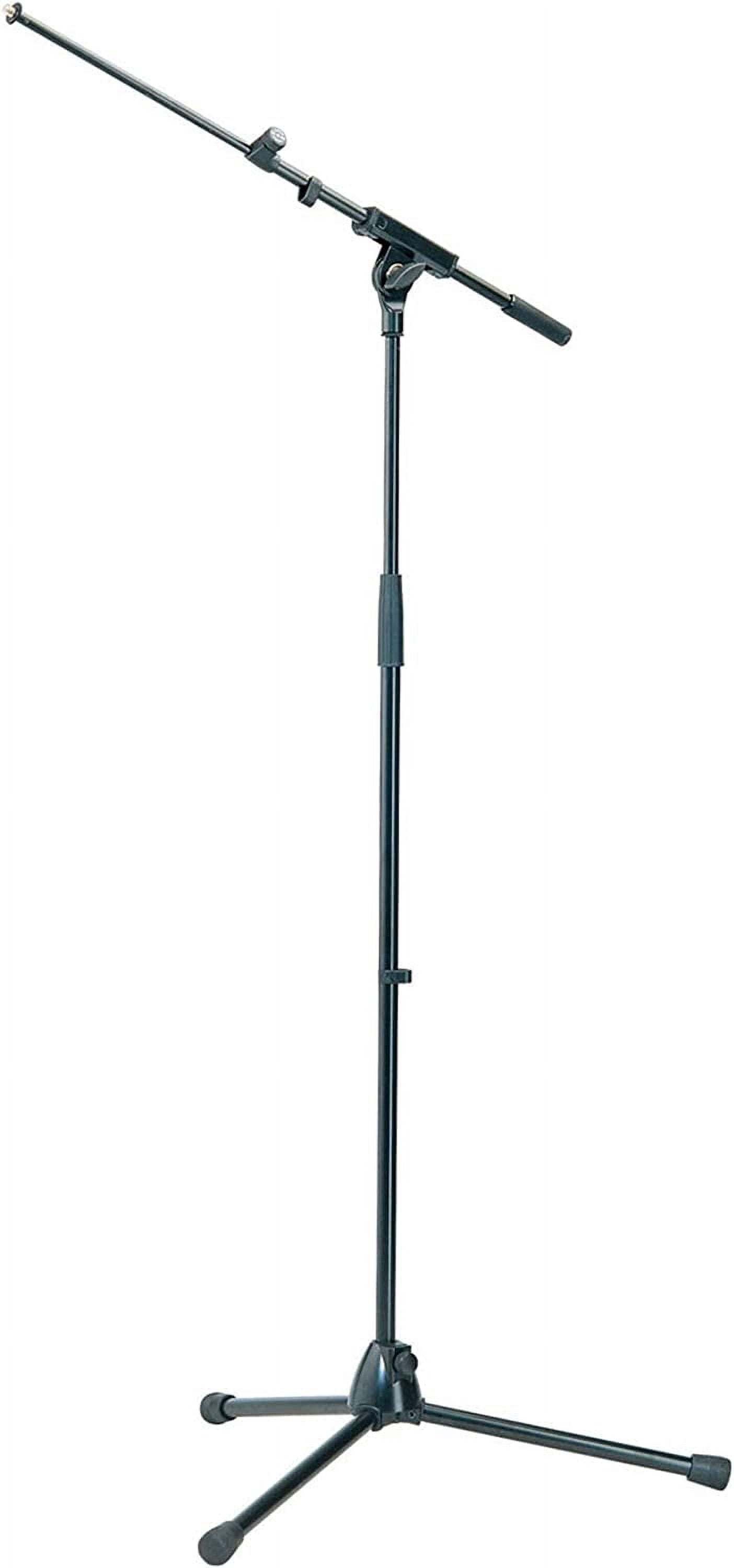 Microphone Stand - Medium Duty Weight Tripod - Folding Leg Base ...