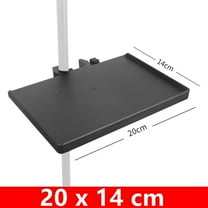 Hercules MS120B Lo-Pro Short-Boom Microphone Stand with EZ Clip ...