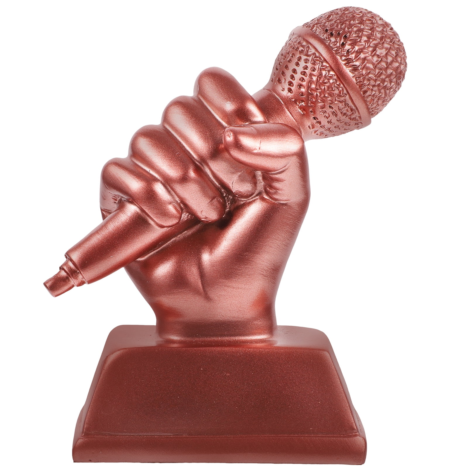 Microphone Trophy Adornment Singing Competition Award Children Musical ...