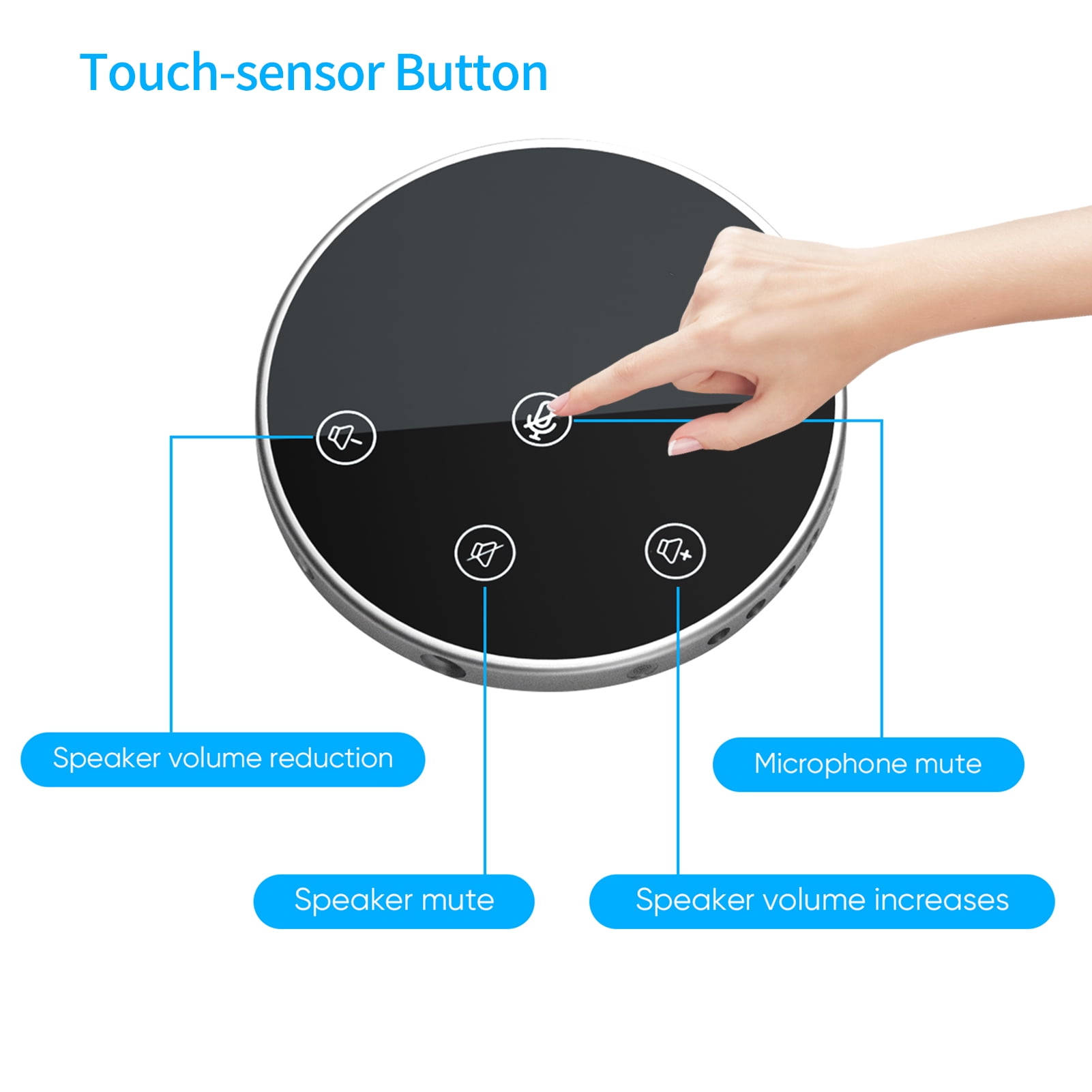 Microphone,With Buttons Mute/ Buttons Mute/ Function Play Pc Computer ...