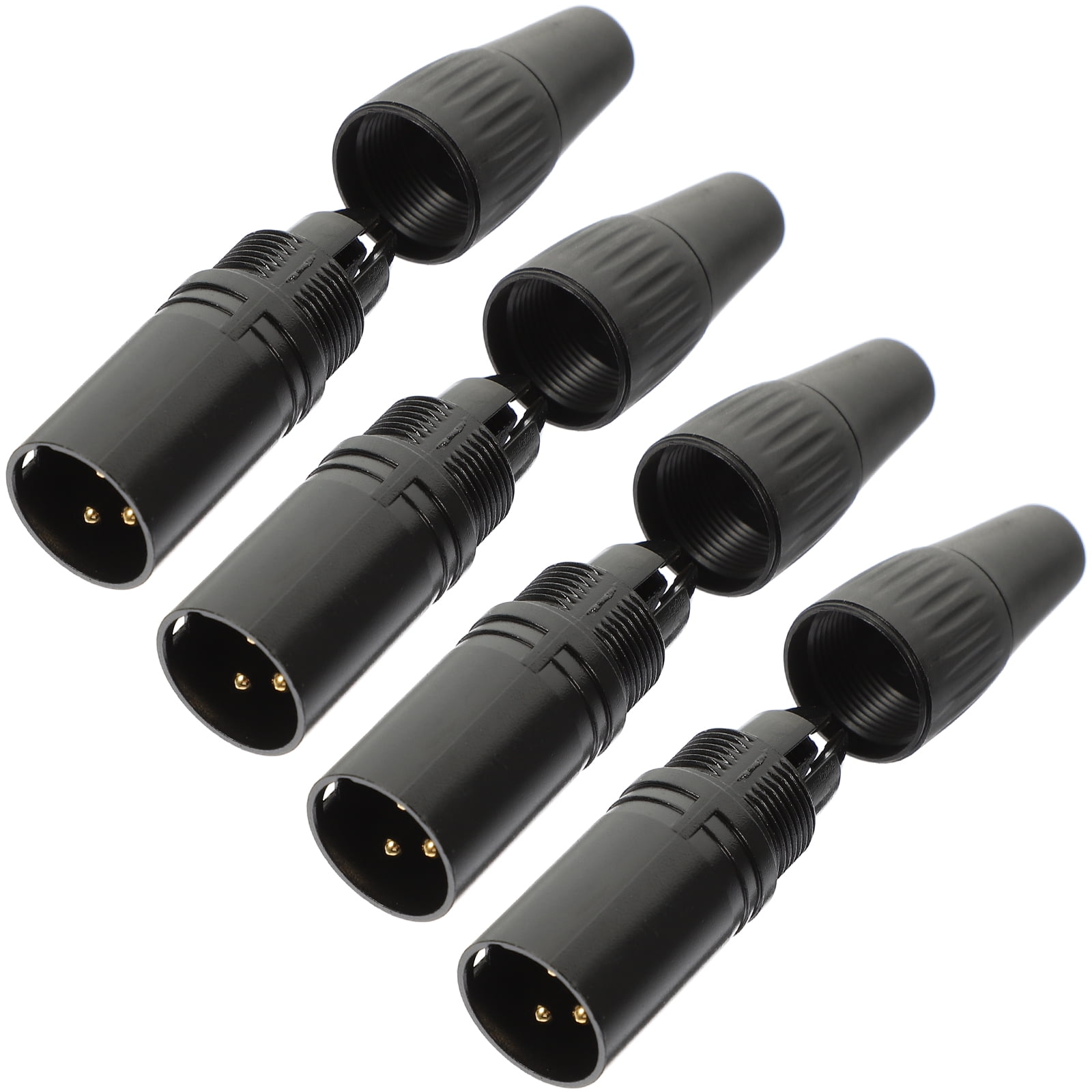 Microphone XLR Solder Type Line Plug Equipment Conversion Interface 4 ...