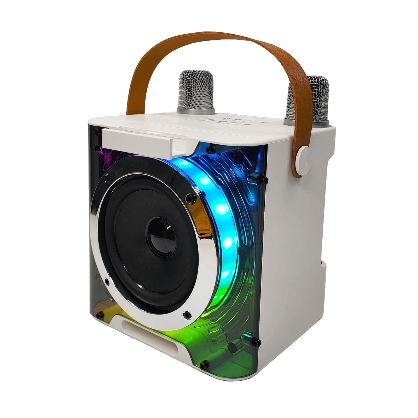 Microphones,2 Bt And Mic Portable Birthday Ktv Set With And Ktv Set ...