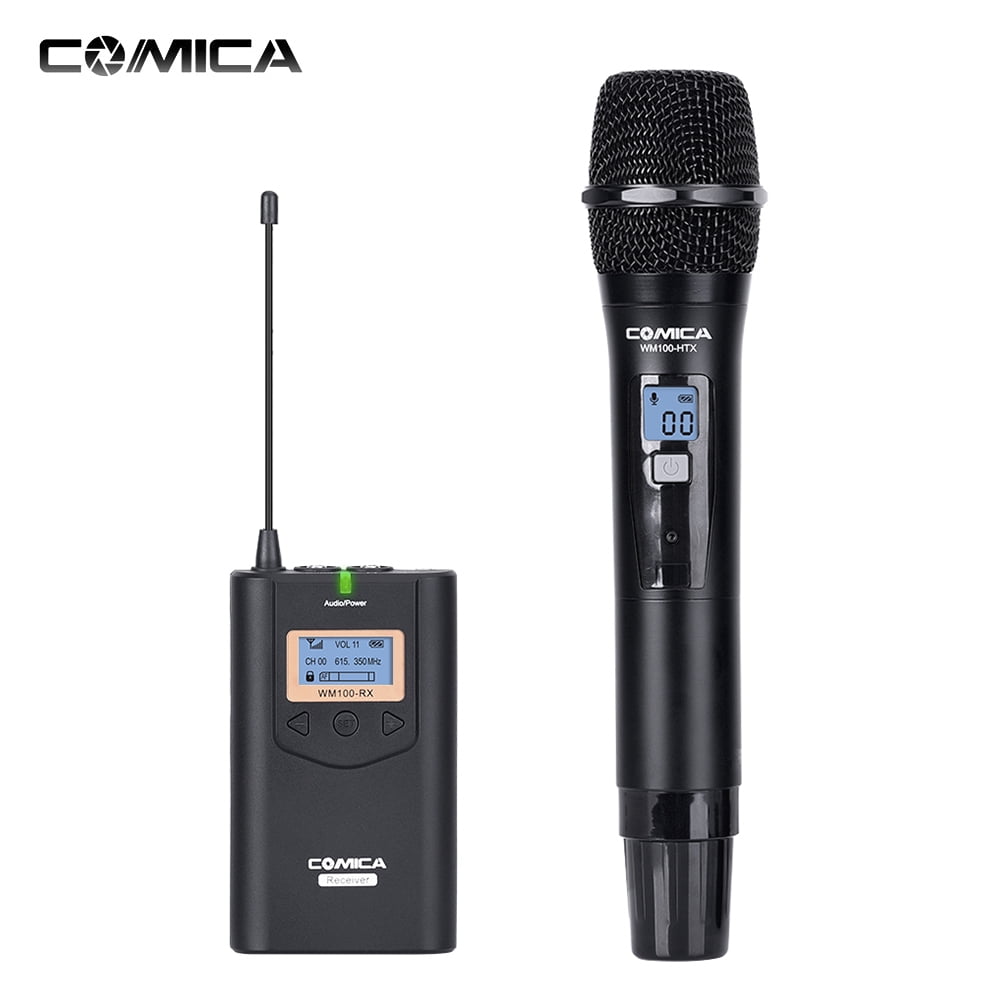 Microphones,328ft / Dslr Camera / / With Receiver Cvm-wm100h Output ...
