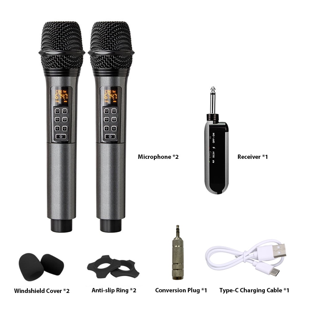 Microphones,Handheld Mic Party And Professional Church Mic Uhf And Play ...