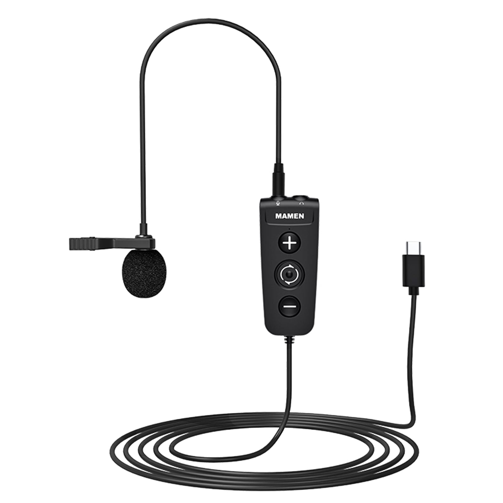 Microphones,Tablet Laptop Live Adjustable Type-c Mic-ls01 Voice Clip-on ...