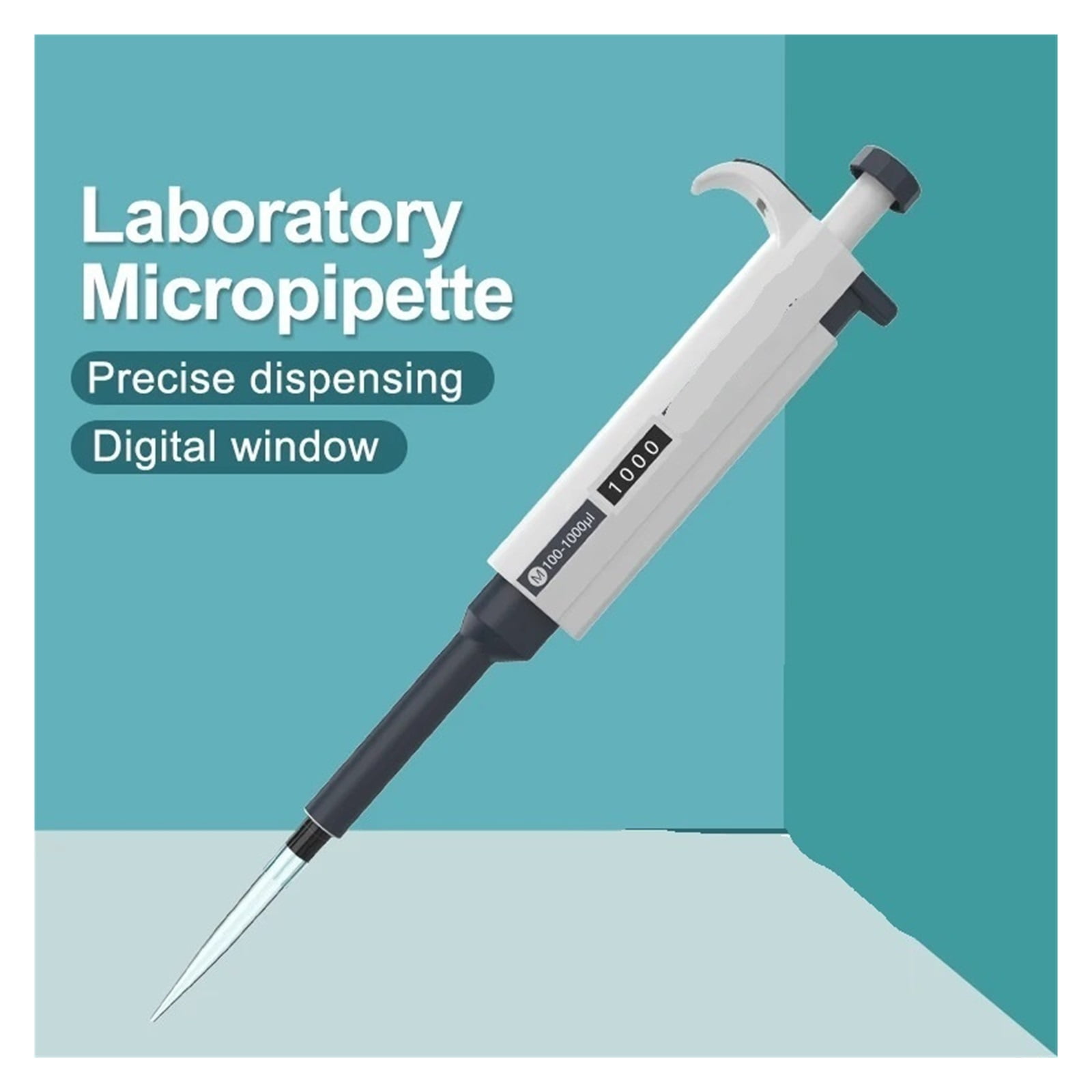 Micropipette Laboratory Automatic Pipette Digital Adjustable Plastic ...