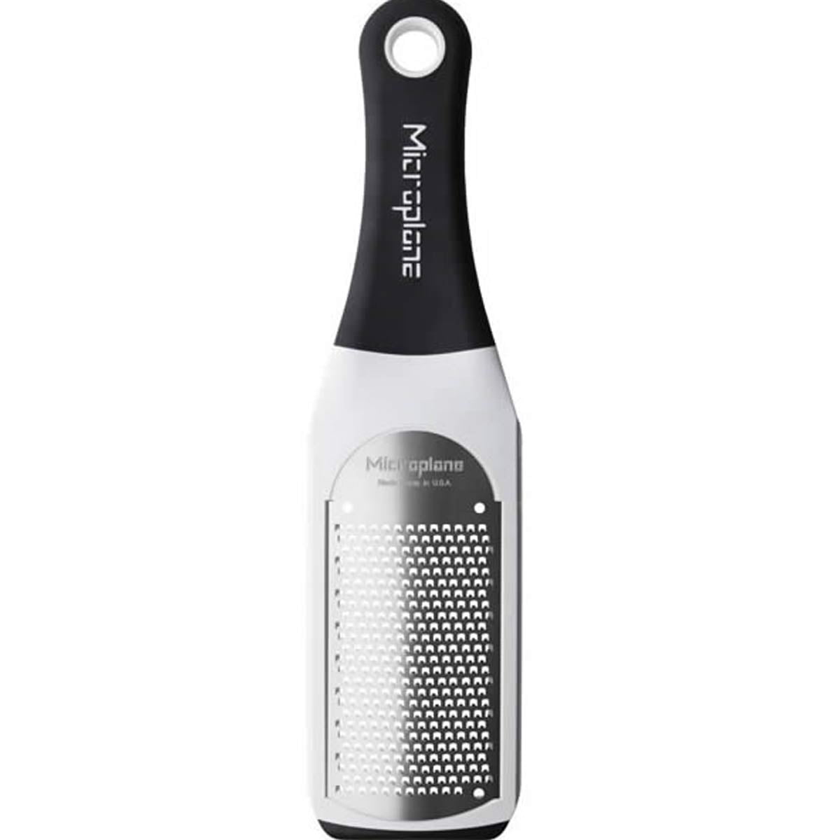 Microplane Artisan Fine Blade Cheese Grater - Parmesan Handle, White ...