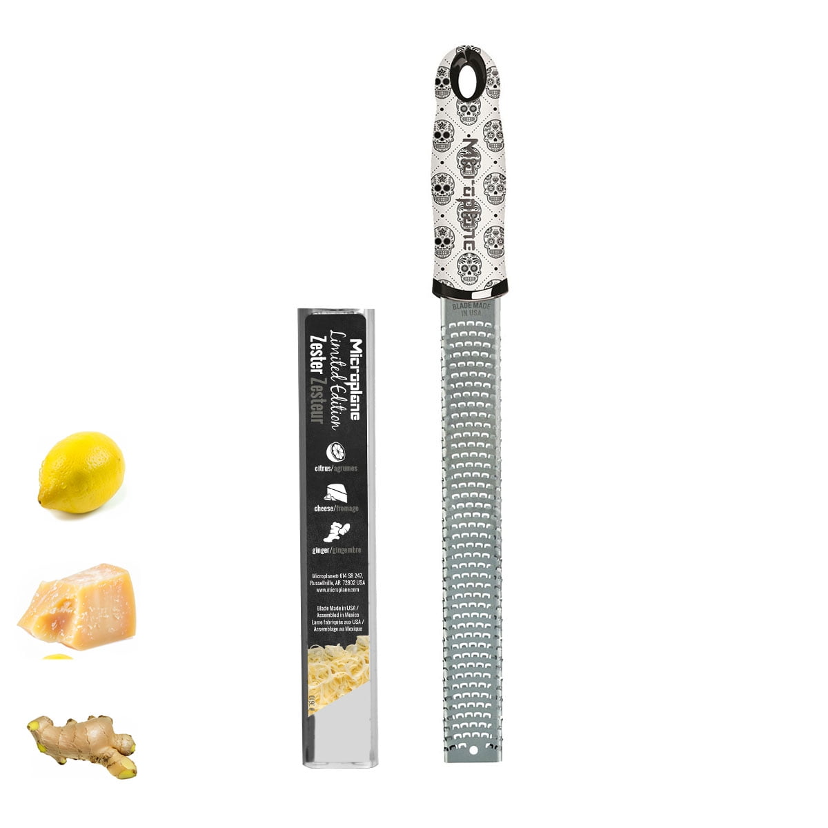 Microplane Day of The Dead Themed Lemon Zester Grater for Kitchen and ...