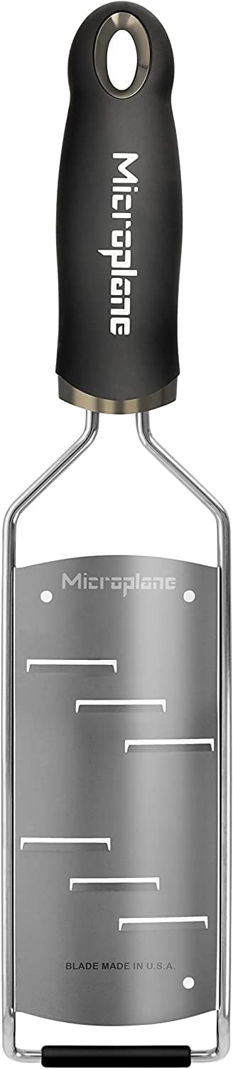 Microplane Gourmet Large Shaver - Black, Food Tool for Grating ...