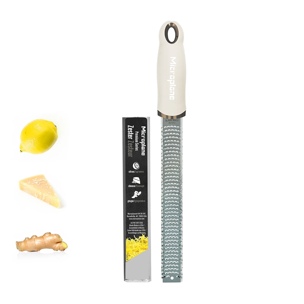 Microplane Premium Classic Series Citrus Zester and Grater - Cashmere ...