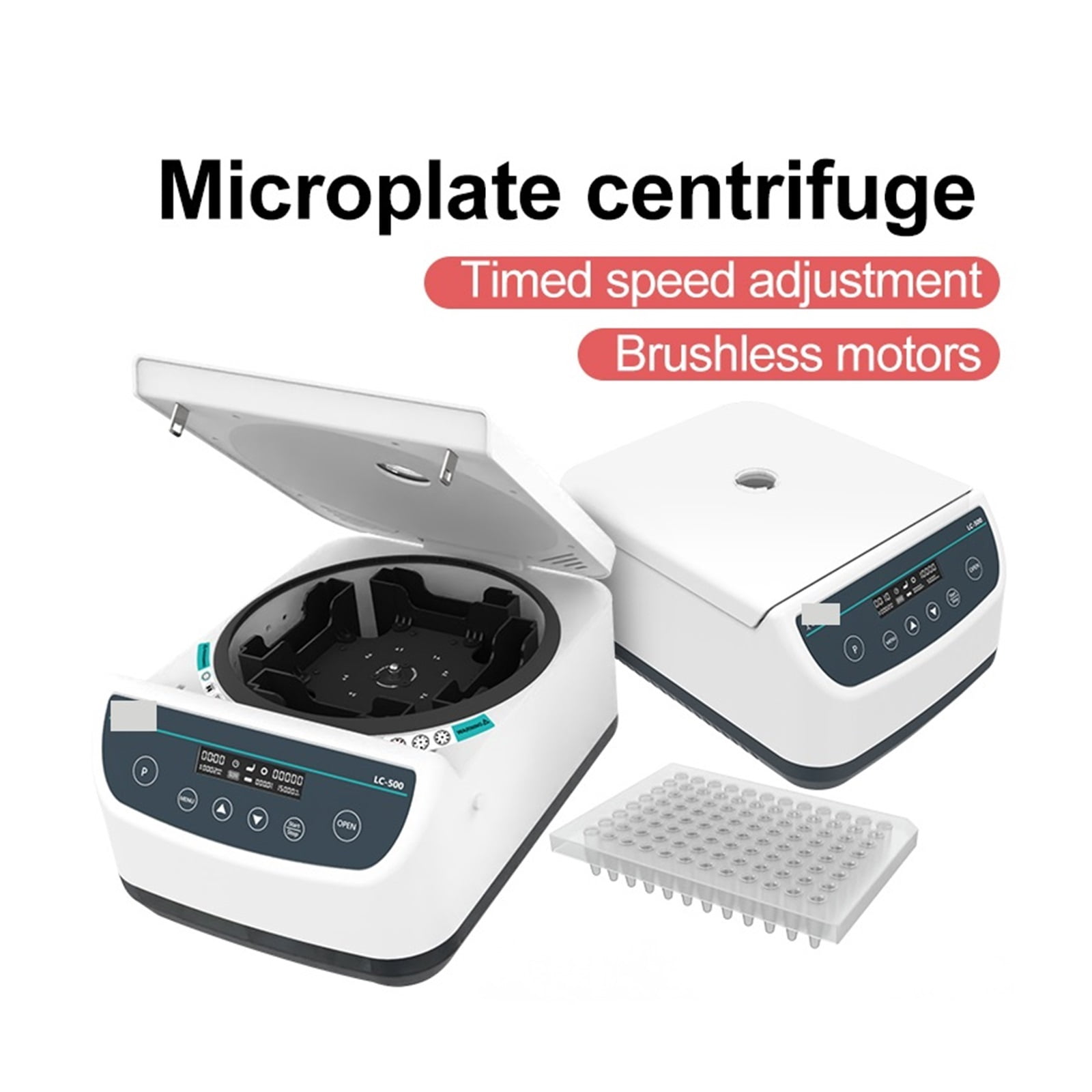 Microplate Centrifuge Medical Benchtop Low Speed Digital Display ...